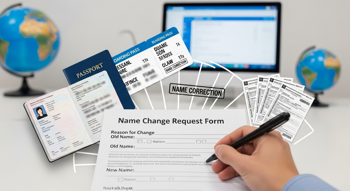 How to Change Name on a Flight Ticket (Airline Rules & Fees Explained ...